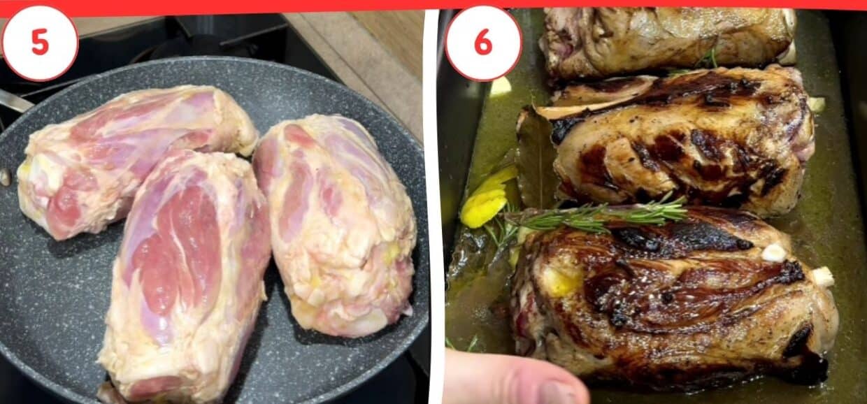Stinchi di maiale al forno perfetti con patate | Carlo Gaiano